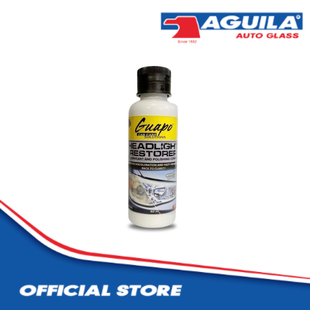 Guapo Headlight Restorer 60ml | Shopee Philippines