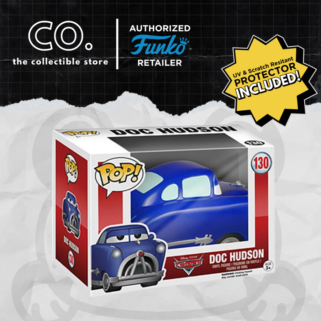 Funko Pop! Cars Doc Hudson #130 with Protector | Shopee Philippines
