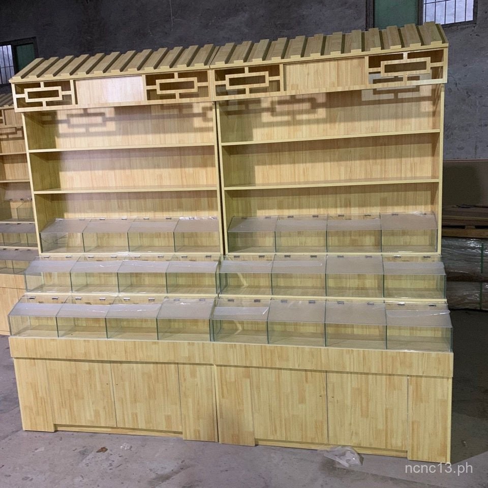 Supermarket Dried Fruit Cabinet Five Grains and Cereals Display Cabinet Shelf Display Bulk ...