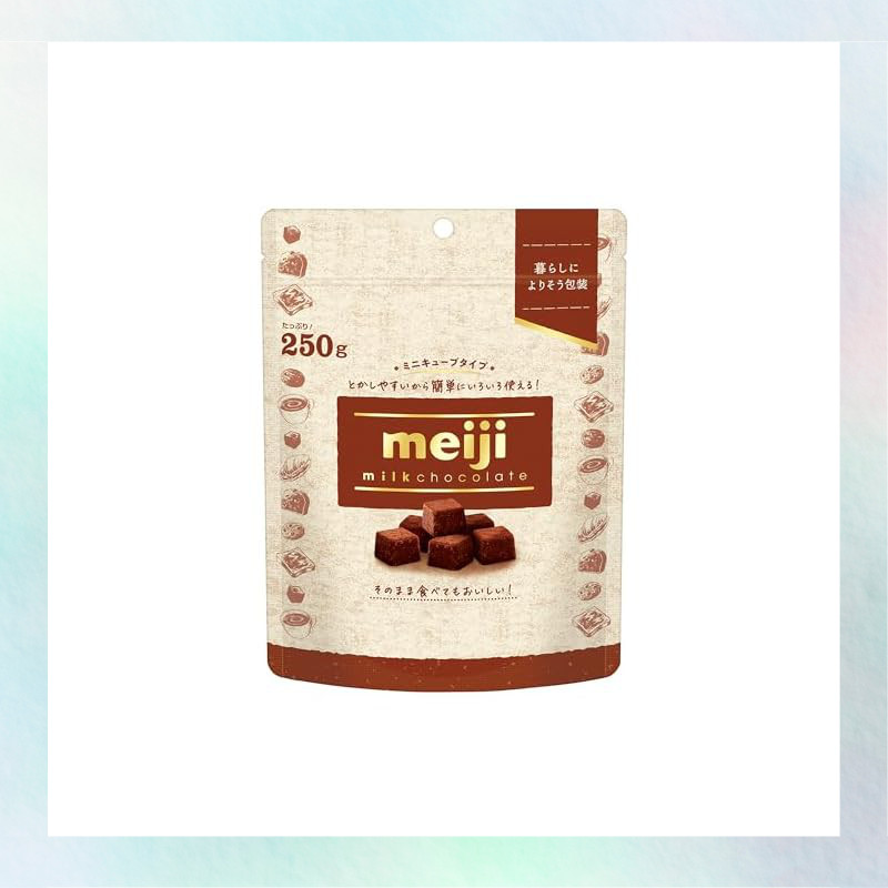 Meiji Milk Chocolate Mini Cubes 250g.direct from Japan | Shopee Philippines