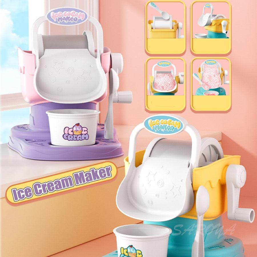 Ice Cream Maker For Kids Manual Ice Cream Machine Instant Results Easy ...