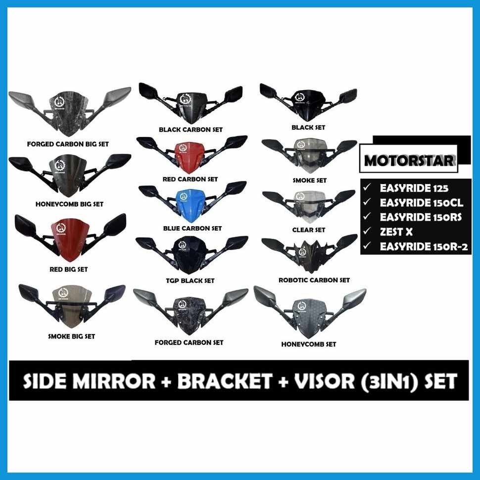 MOTORSTAR$Vt+-;JH.BRACKET>u)+}z)SIDE}w)MIRROR}x)+}cg)VISOR|je(SET (3IN1 ...
