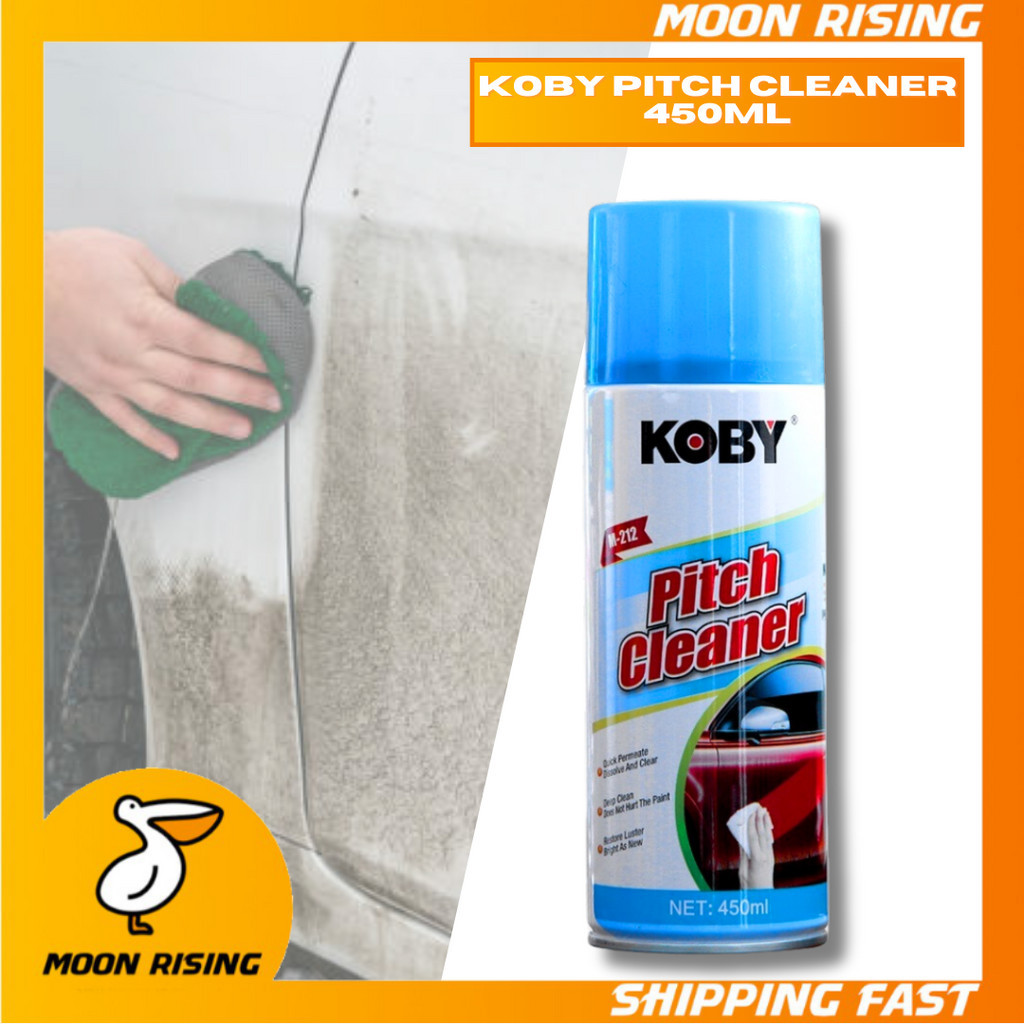 MOTO CARE ORIGINAL KOBY PITCH CLEANER 450ML MOTORCYCLE CARE PRODUCTS ...