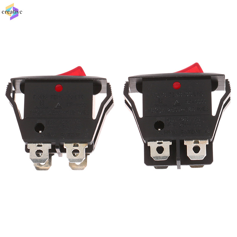 Ready Stock 4Plug Power Rocker Switch RF-1009 16A Control Switch For ...