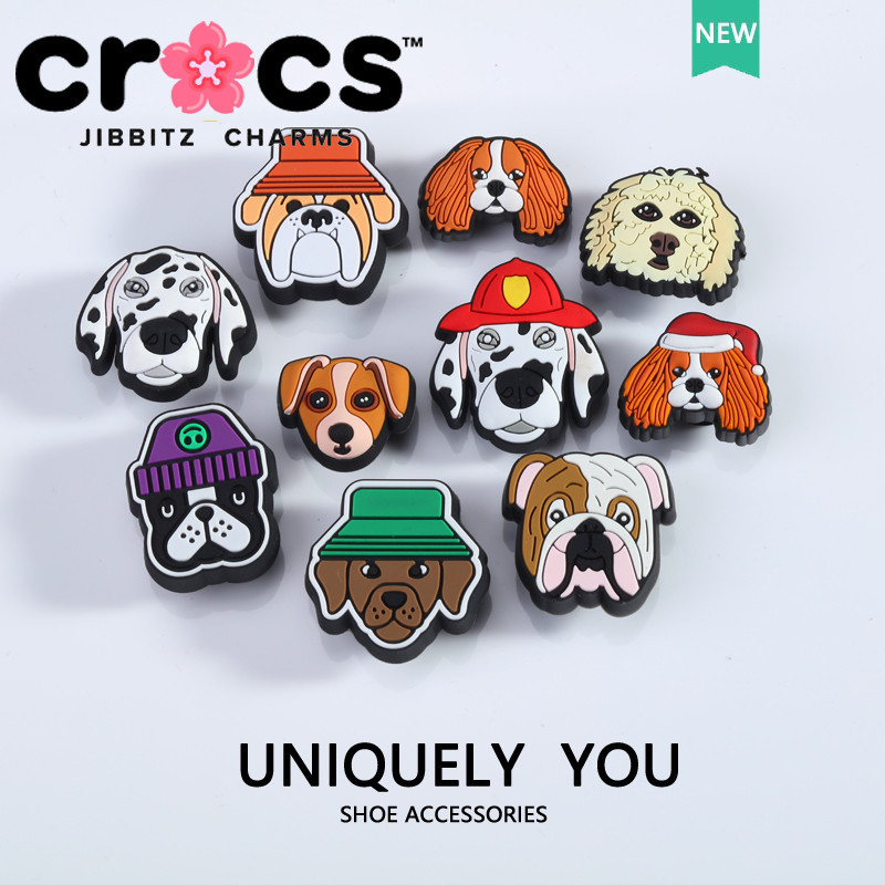 Jibbitz crocs Pet Dog Shoe Buckle Cartoon Cute Puppy Corgi Teddy DIY ...