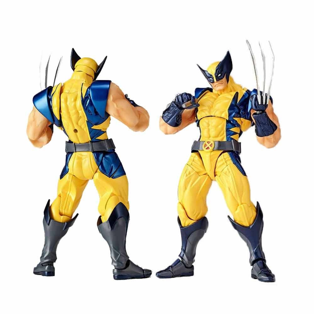 Anime X-men Wolverine Action Figure Toy Revoltech Amazing Yamaguchi New ...