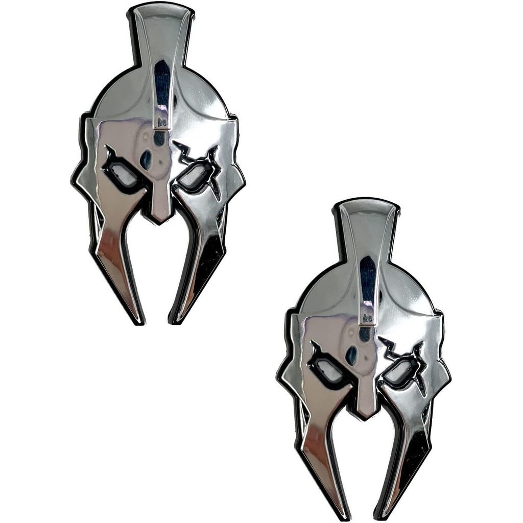 NEW Upgrade 2Pcs Custom Gladiator Emblems 3D Badges Right Left Side ...