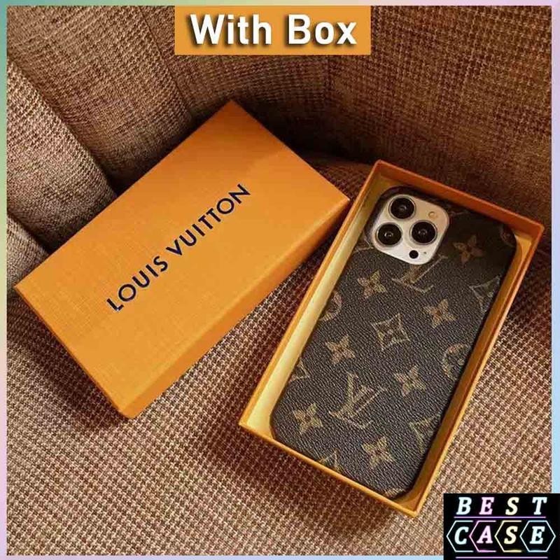 For leather LV iphone case iPhone 16 15 pro max iPhone 14 pro max 13 ...