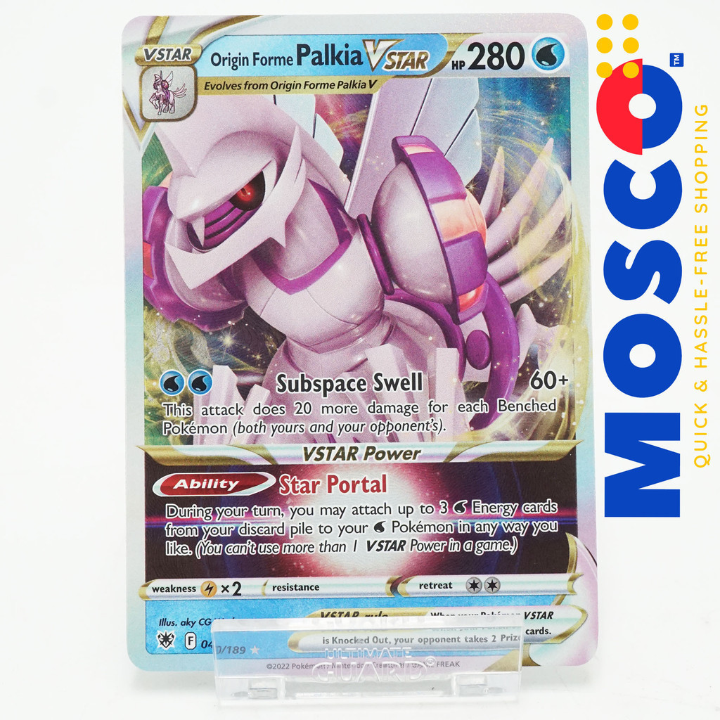 Origin Forme Palkia VSTAR - 040/189 - Ultra Rare Sword & Shield: Astral ...