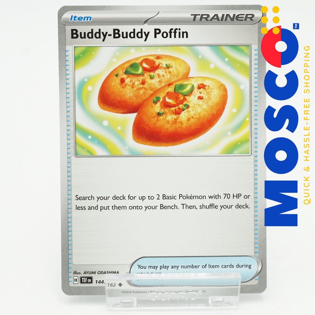 Buddy-Buddy Poffin - 144/162 - Uncommon Scarlet & Violet: Temporal ...