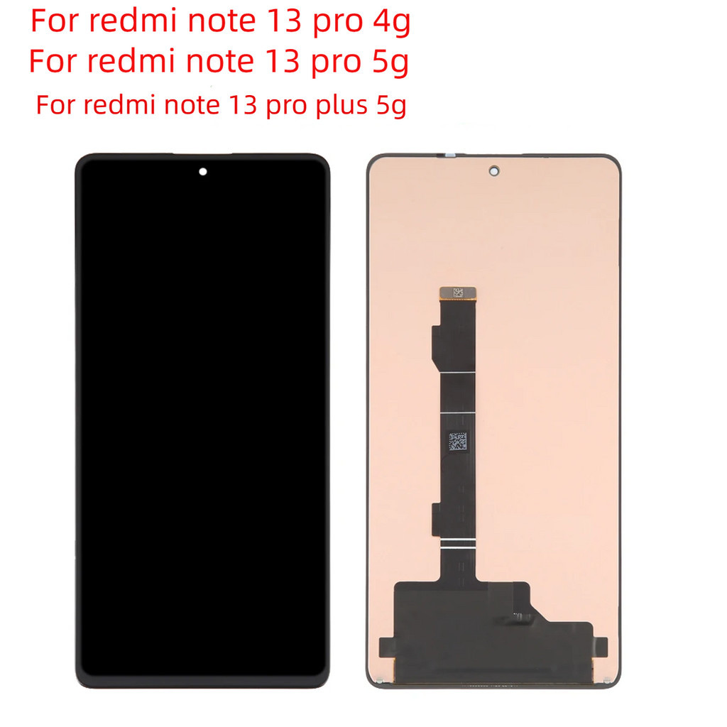 TFT Amoled For Xiaomi Redmi Note 13 Pro 4G 5G note 13pro+ 5g LCD ...