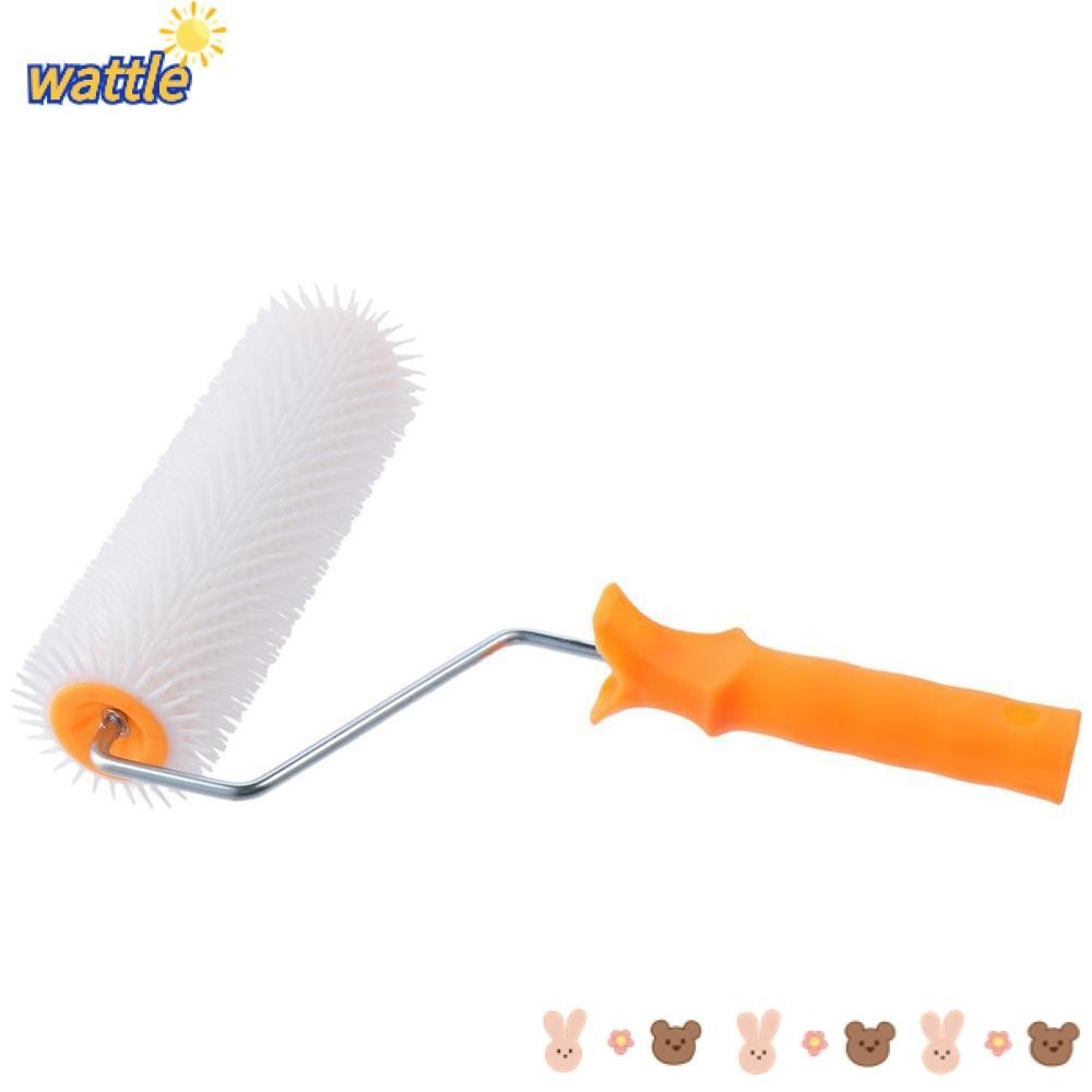 WATTLE Spike Roller, 23cm/9'' Plastic Latex Floor, Splash-proof ...