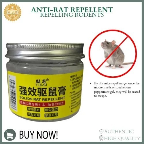 Solids Rat Repellent Scented Gel Deratization Cream Rodent Repellent ...