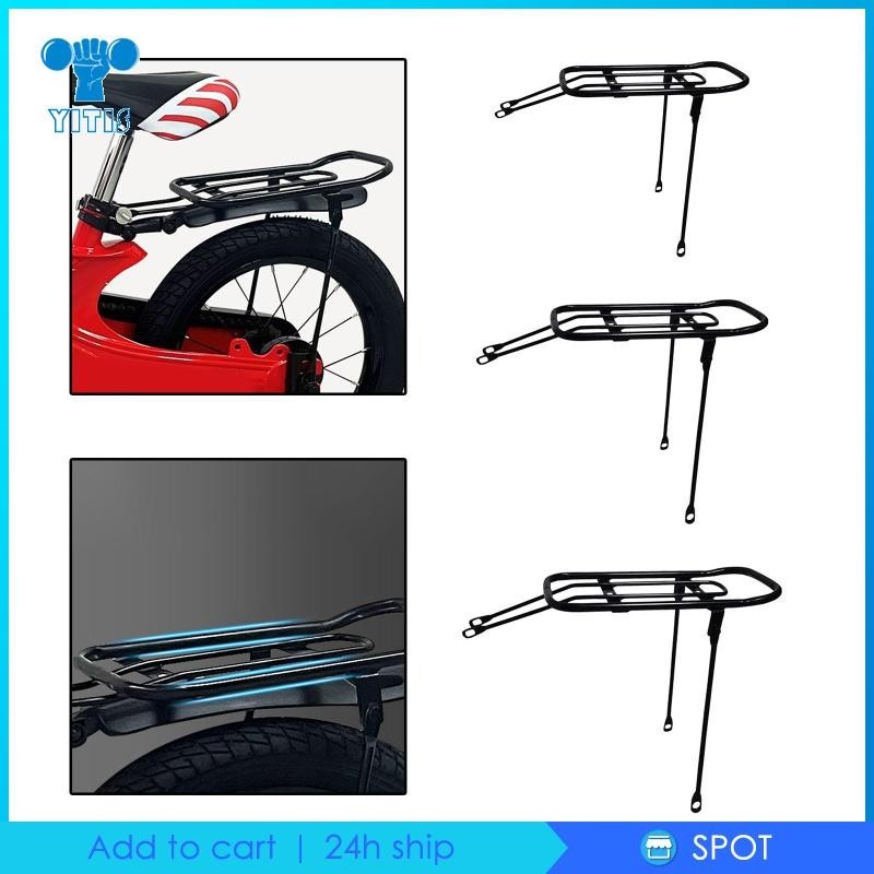 [Yitis] Kids Carrier Rack Panniers Bracket Rear Bike Rack for Mountain ...