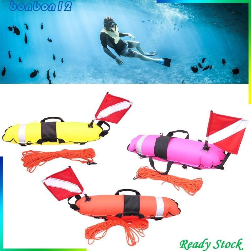 [BonBon] High Visibility Diving Buoy Marker Diver with Ropes Training ...