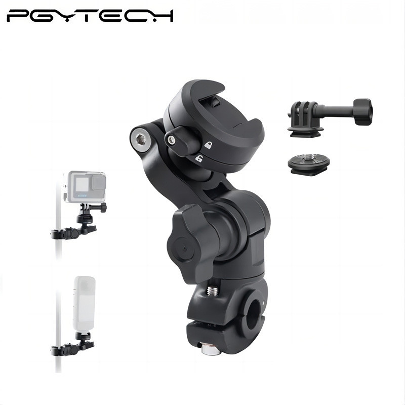 PGYTECH CapLock Rearview Mirror Mount Motorcycle Mounts Standard 1/4 ...
