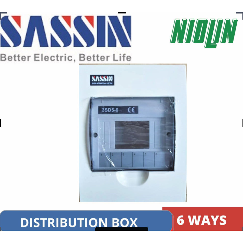 SASSIN Flush Mount Distribution Box 6 Ways | Shopee Philippines