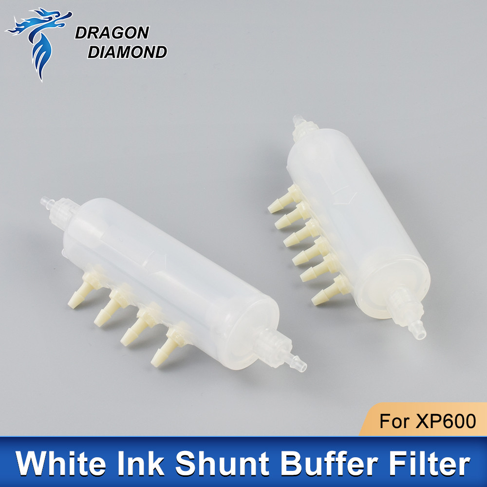 2PC White Ink Shunt Buffer filter for Epson XP600 4720 I3200 printhead ...
