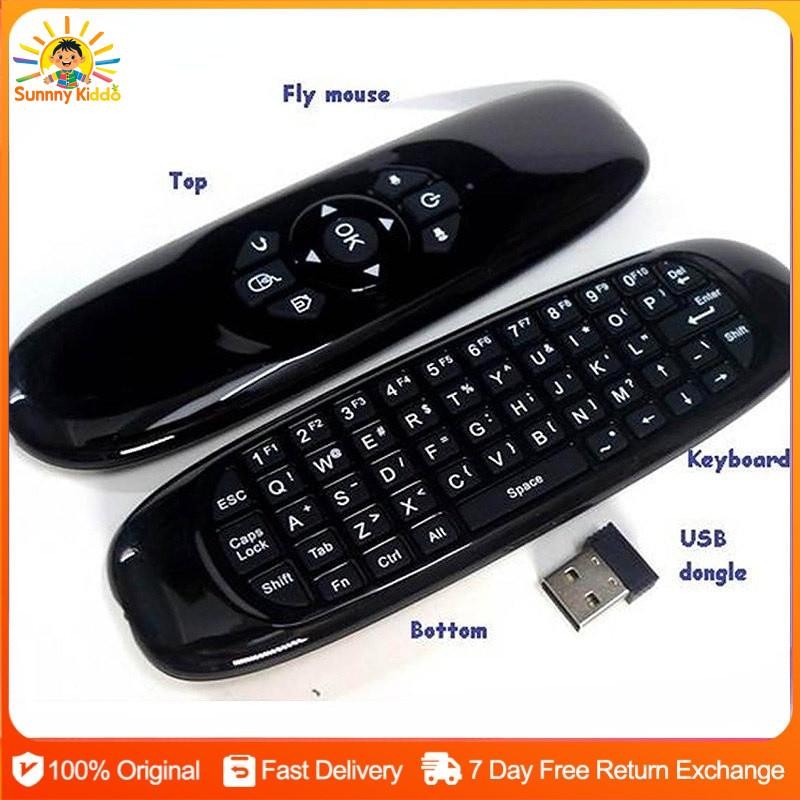 Wireless 2.4GHz Universal Remote for TV Air Mouse Keyboard Backlight ...