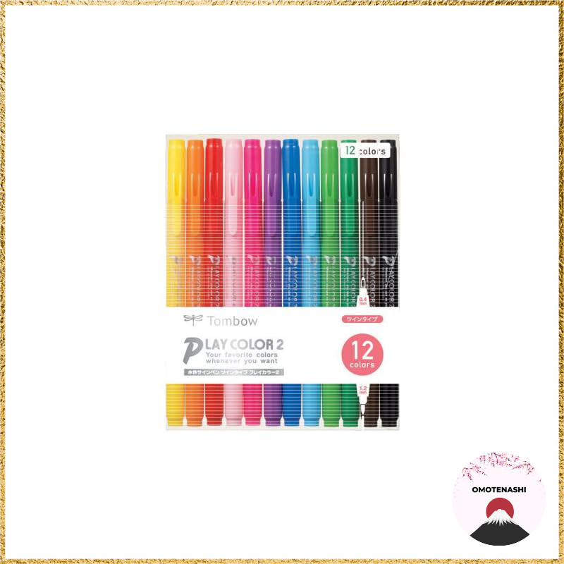 Tombow Water-Based Twin Tip Sign Pens - Playcolor2 (Various Sets ...