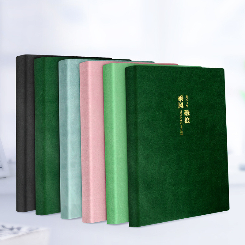 Thick A4 Notebook Simple Office Conference Work Notepad Student Diary ...