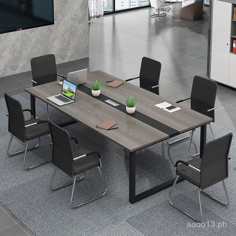 Conference Table Long Table Simple Modern Meeting Room Long Desk Office ...