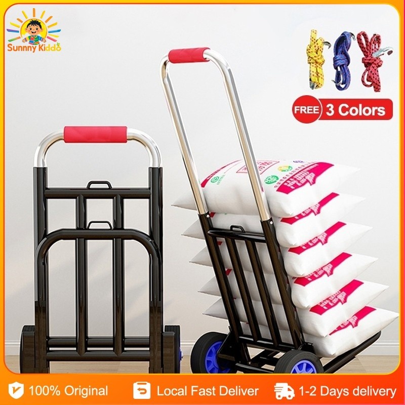 Trolley Cart Metal Push Cart Multifunctional Grocery Cart Wheel Trolley ...