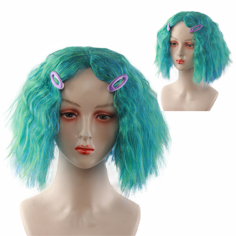 Inside Out Joy Envy Sadness Disgust Anxiety Hair Wig for Cosplay ...
