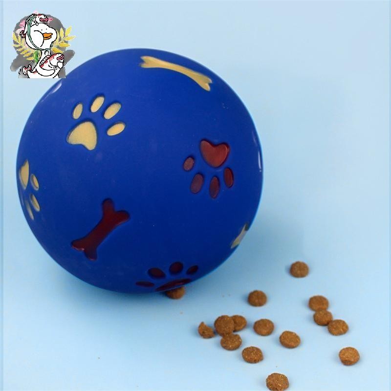 Dog Toy Durable Interactive Food Ball for Dogs Robust Tug of War Chew ...