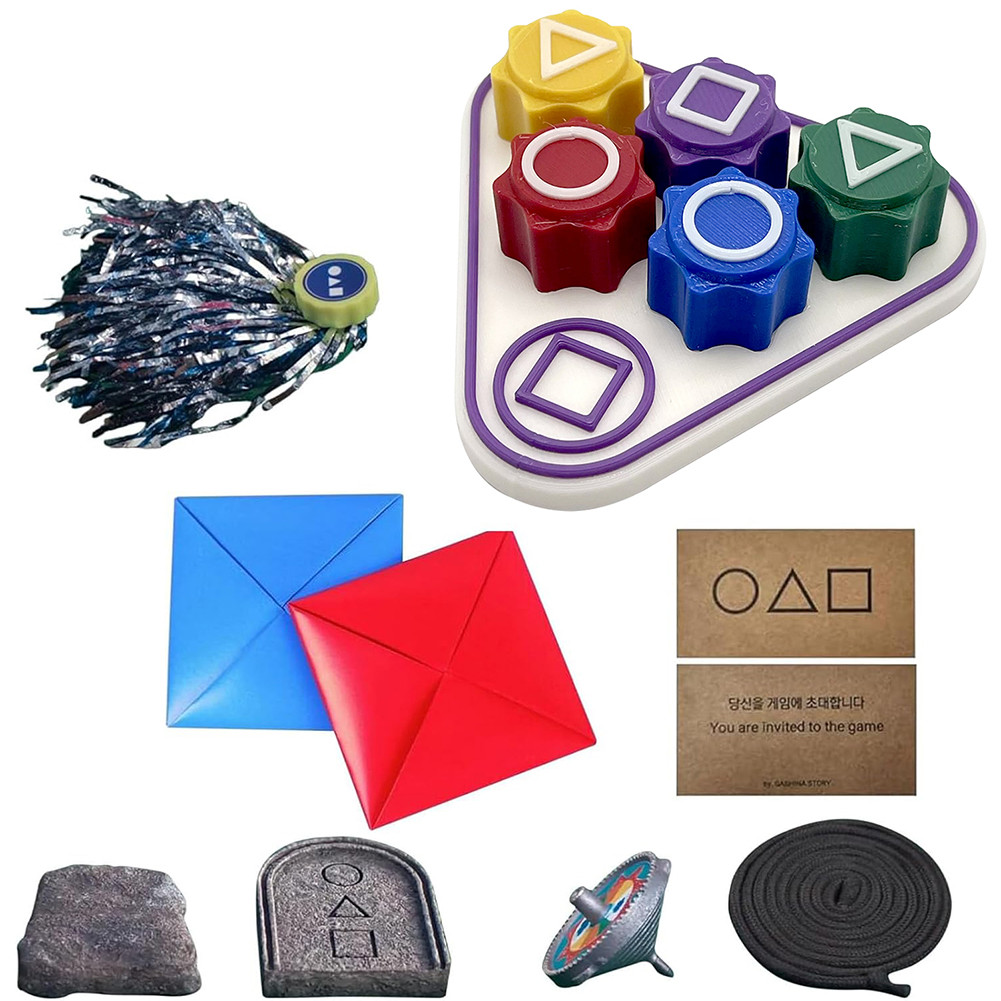 Gonggi Gong-gi Jacks S quid Games Korean Traditional Game Set Netflix ...