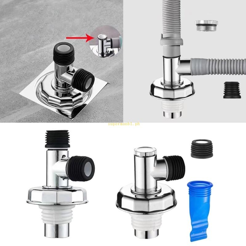 SUP Washing Machine Floor Drain Adapter Anti-overflow Bathroom Sewer ...
