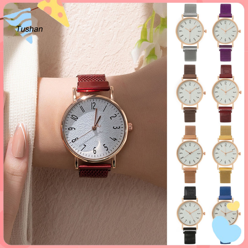 [Ts] Office Wristwatch Ladies Watch Stylish Lady Quartz Watch with ...