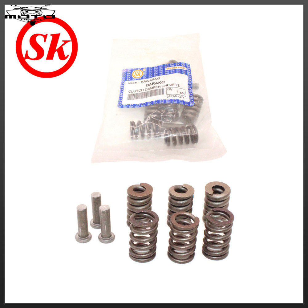 Moto Denki SK Clutch Damper With Rivets Spring Type For Kawasaki Barako ...