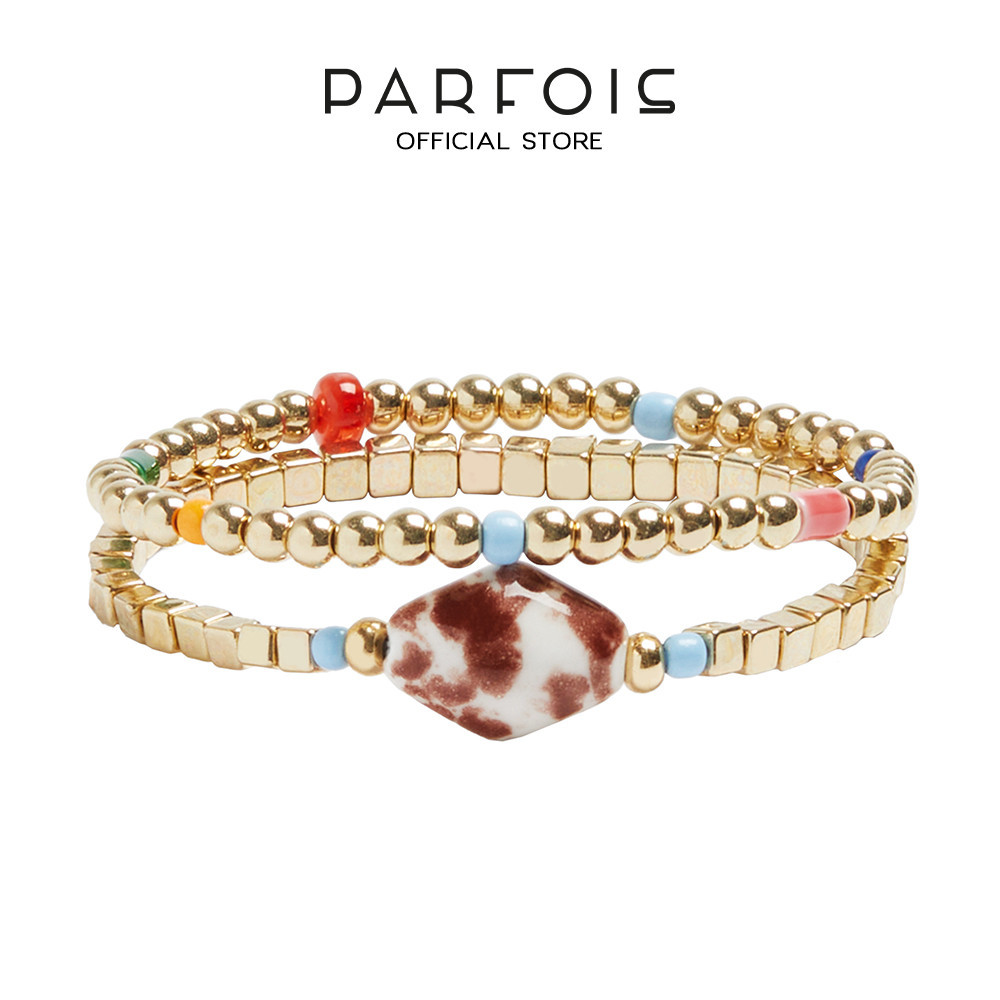 Parfois Set of Bracelets with Beads Accessories for Women | Shopee ...