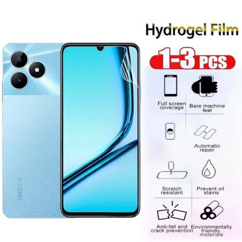 1-3Pcs Front Hydrogel Film For Realme Note 50 4G RealmeNote50 Real Me ...