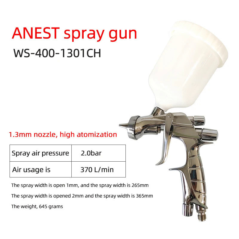 Original Japan Iwata Spray Gun WS400 Auto Sheet Metal Paint Spraying ...
