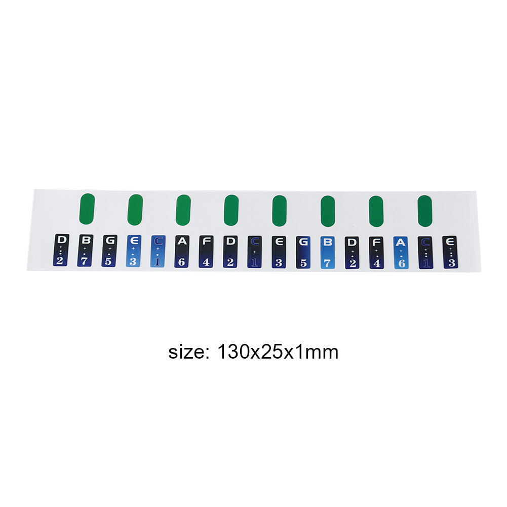 [Fricese.ph] 2pcs Thumb Piano Key Note Stickers Kalimba Scale Sticker ...
