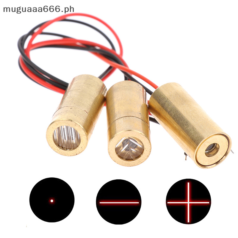 ღmu Copper Laser head 650nm 9mm 3V 50mW Laser Cross Diode Module Red ...