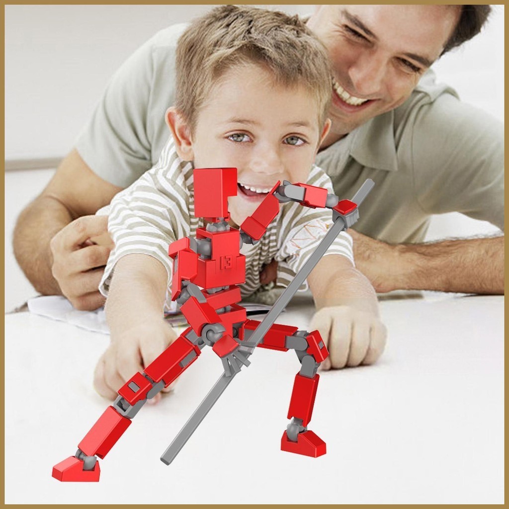 Posable Figure Robot Robot Figures with Full Articulation Non-3d ...