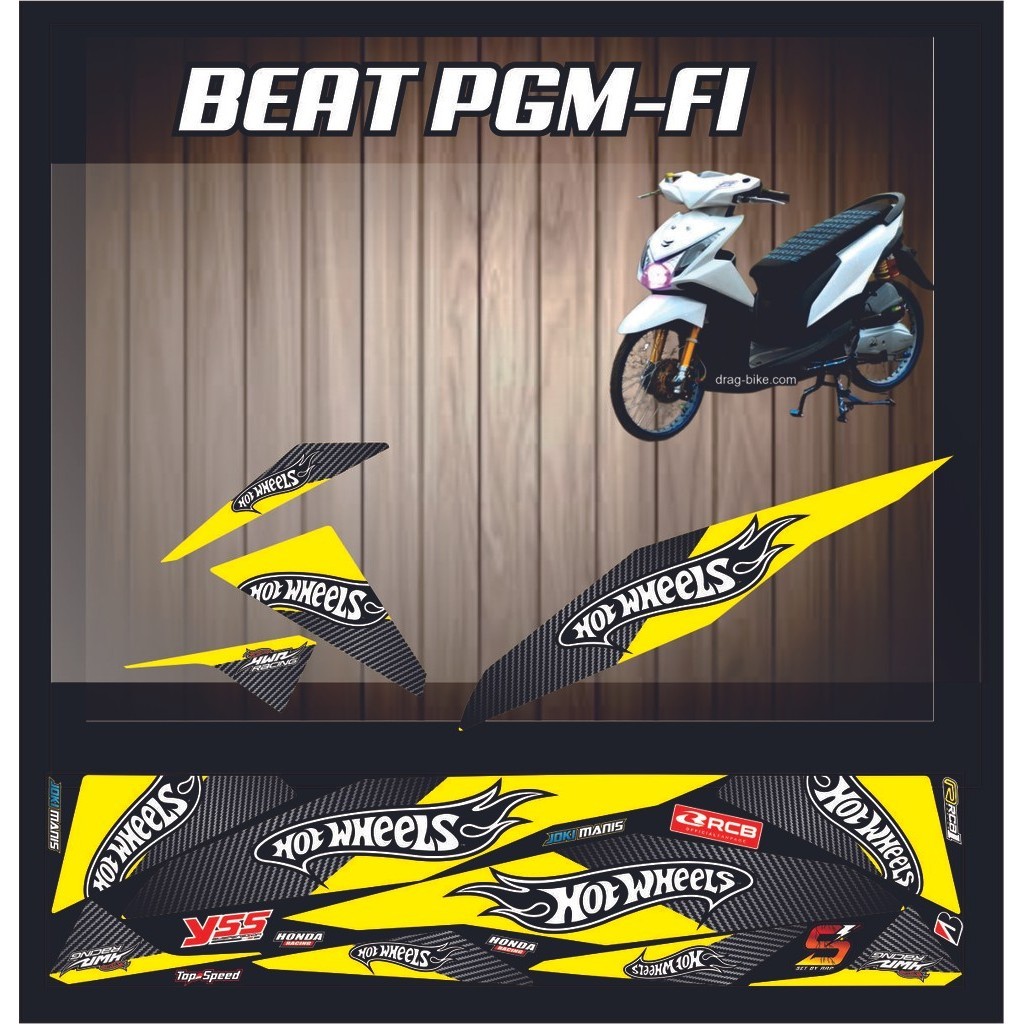 Variations Of STRIPING Variations Of HONDA Motorcycle BEAT FI 2012-2015 ...