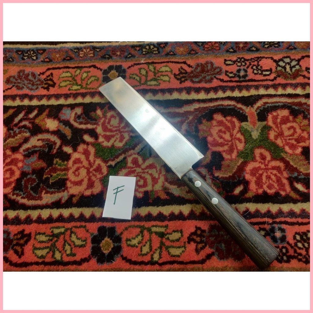 ☸ Japanese Knife Nakiri / Vegetable Knife / Rectangle Knife | Shopee ...
