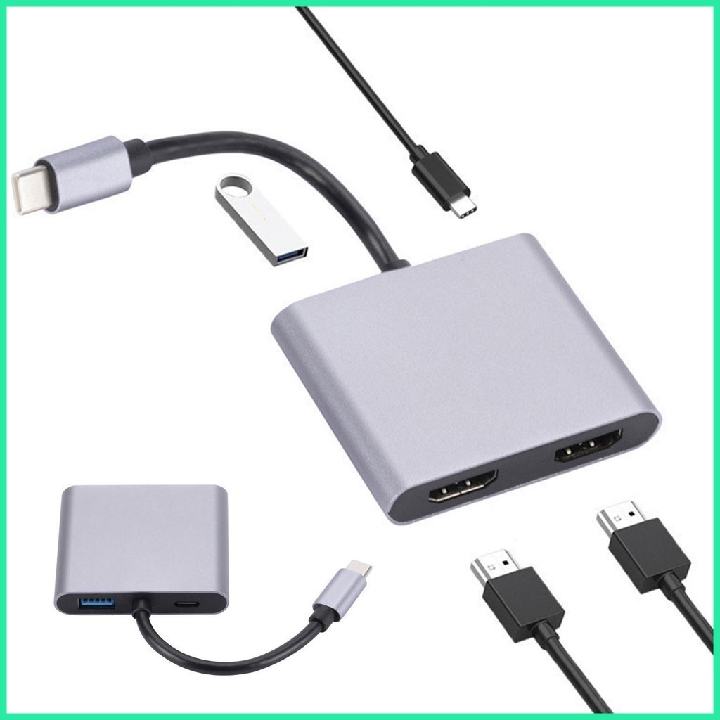 TV Docking Station USB C Adapter Dock HD Multi-Port Laptop Dock For ...