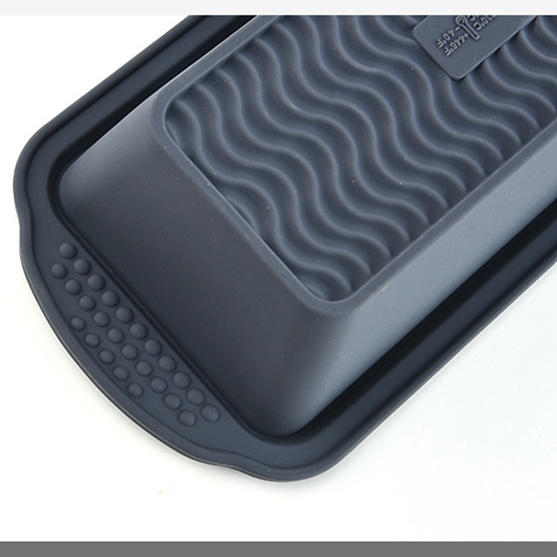 FAUSE Rectangular Silicone Bread Pan Mold Toast Bread Baking Mould Cake ...