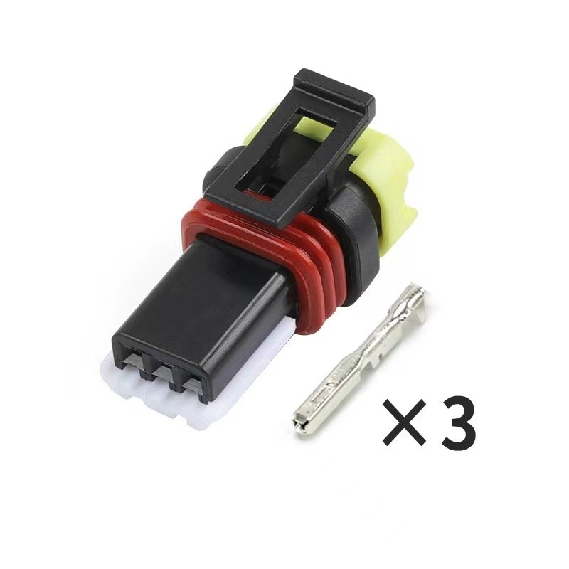 3P suitable for BYD Changan Haval Wuling headlight height adjustment motor plug DJ7033B-0.6-21 ...