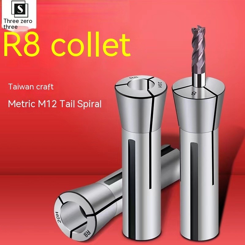 Milling Machine Cutter R8 Rope Tip R8 Collet CNC R8 Milling Cutter ...