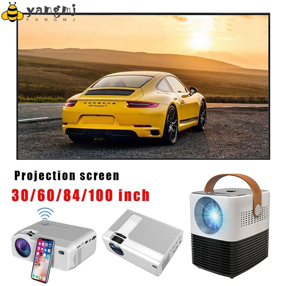 YANGMJ Anti-light Screens High Quality 30/60/84/100/120 inch Home ...