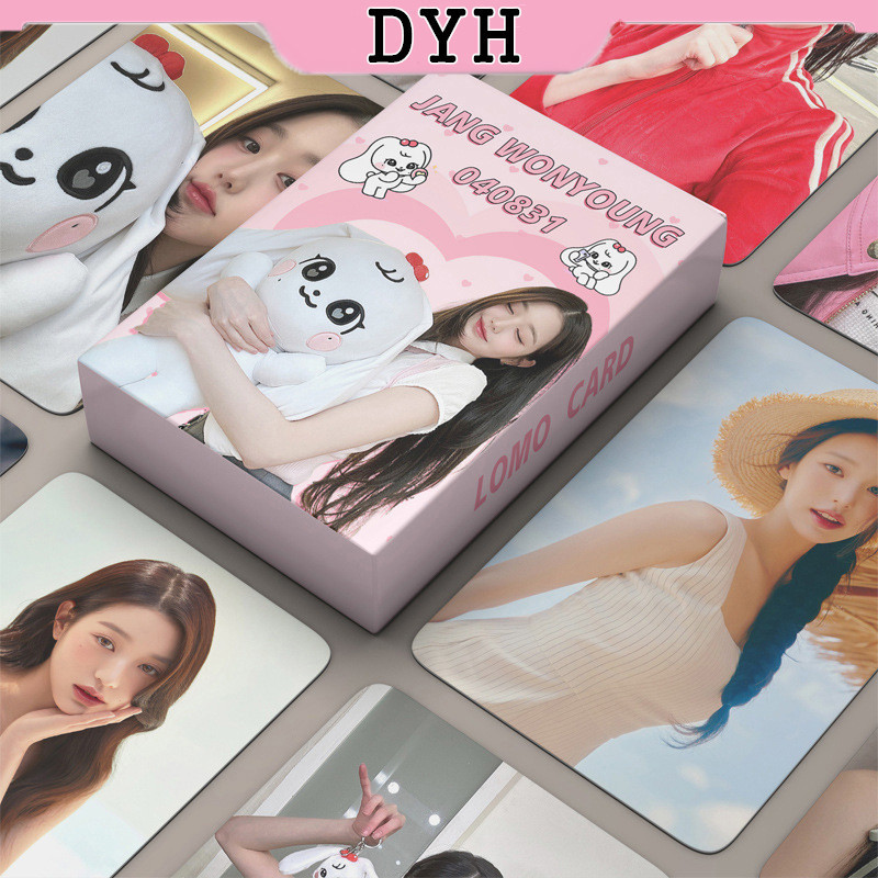 55pcs/box IVE WONYOUNG Photocards MINIVE Album KPOP LOMO Card ...