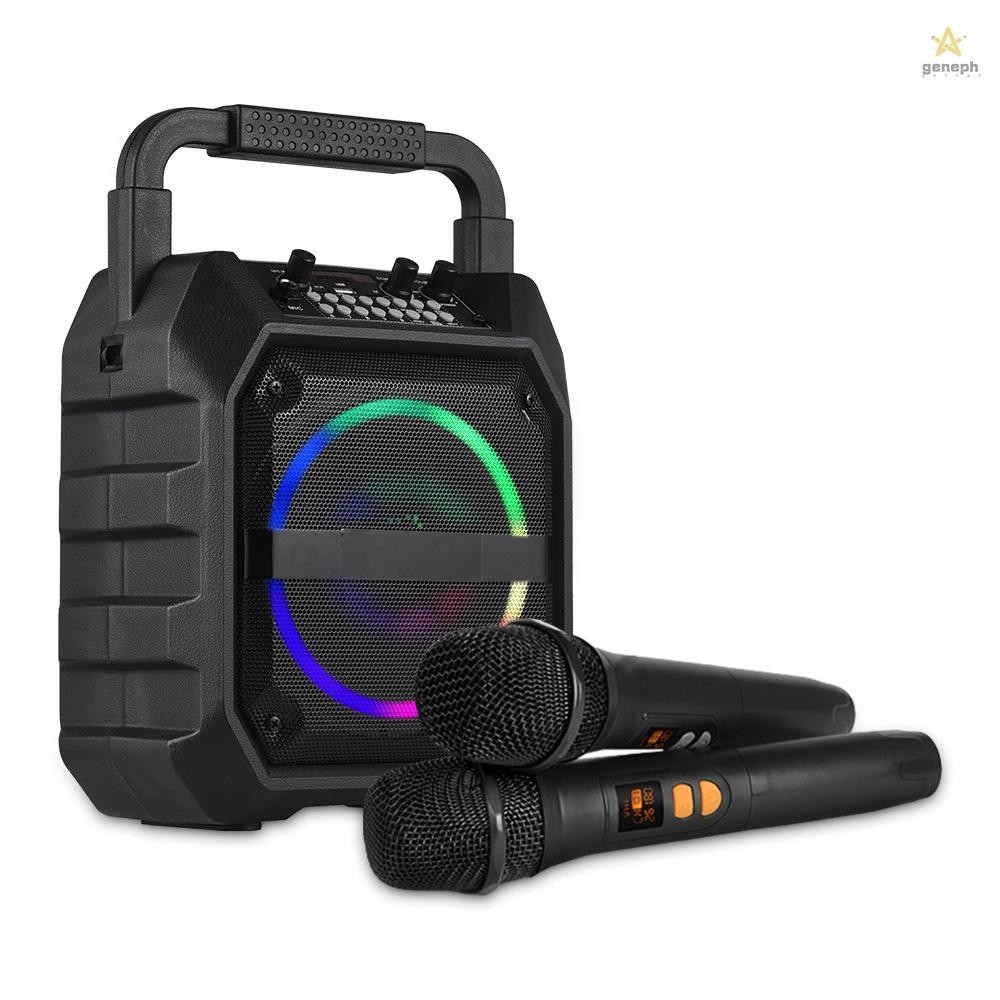 Handheld Mic Color Handheld Outdoor Ktv Led Color Mic Birthday With 2 ...