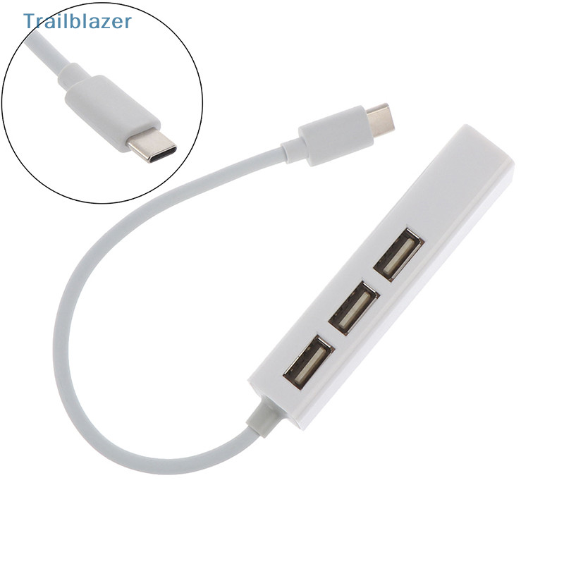 TBPH USB-C ethernet adapter 3 usb c hub to ethernet rj45 lan adapter ...