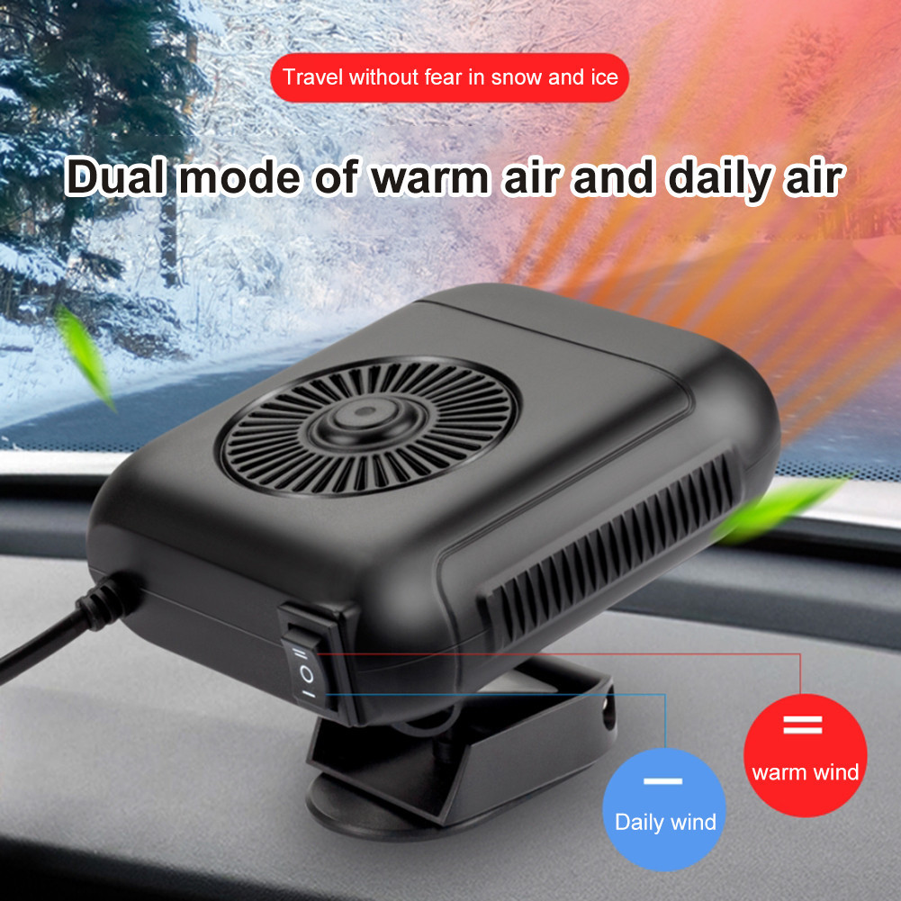 Universal Electric Car Heater Fan 12V/24V Car Windshield Heater Angle ...